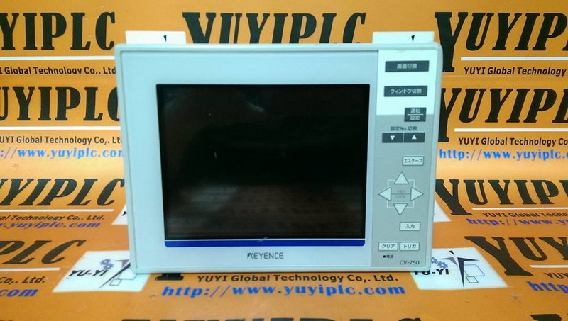 KEYENCE CV-750 OPERATOR INTERFACE PANEL - 裕益科技自動化設備可程式編碼器PLC分散式控制系統DCS
